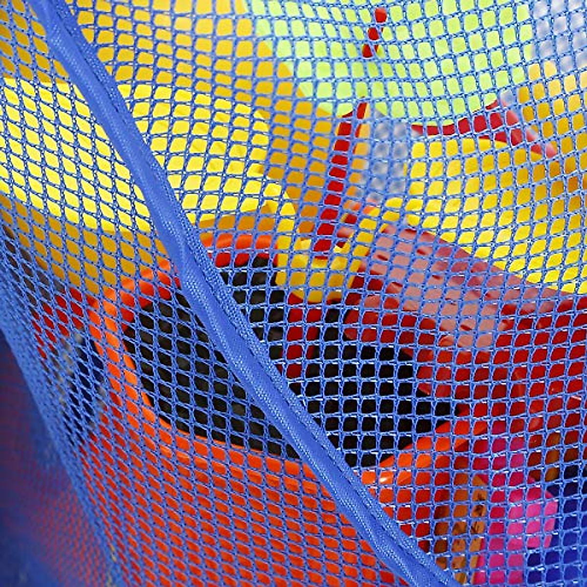 Zcargel Bath Toy Organizer, Kids Bath Toy Storage Net and Corner Shower Caddy Bag with 3 Strong Suction Cups The Bathroom Storage Ideas for Baby Boys and Girls