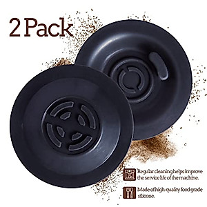 Abeskch 2 Pack 54mm Espresso Backflush Cleaning Disc For Breville Espresso Machines - 54mm Backflush Disc Compatible with Breville BES870XL/ BES878BSS/ BES880/ BES840XL/ BES810BSS