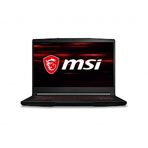 2022 MSI GF63 Thin 15.6" FHD Display Gaming Laptop - Intel i5-10300H 4 Cores - Nvidia GTX 1650 Max-Q 4GB - 16GB RAM DDR4 - 512GB M.2 SSD - WiFi 6 Type-C RJ-45 Windows 10 Home w/ 32GB USB Drive