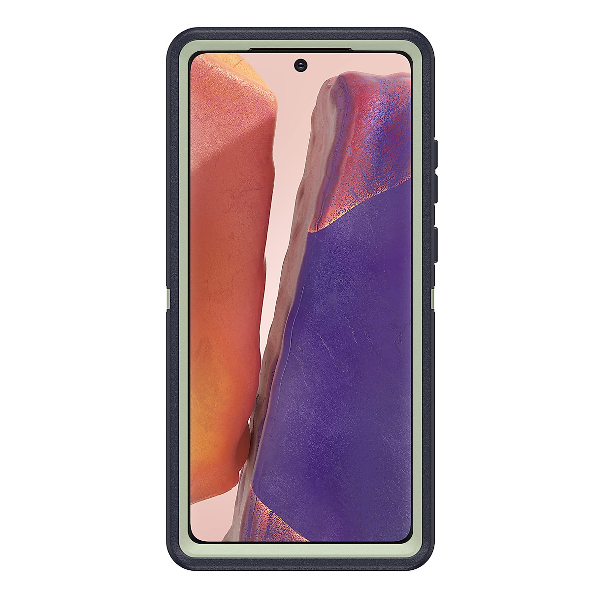 OtterBox DEFENDER SERIES SCREENLESS Case Case for Galaxy Note20 5G - VARSITY BLUES (DESERT SAGE/DRESS BLUES)