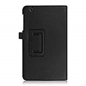 Fintie AT&T Trek 2 HD / U. S. Cellular ZPad 8 Case - Premium PU Leather Stand Cover with Auto Wake / Sleep for 8" ZTE Trek 2 HD K88 / ZPad 8 K81 Android Tablet, Black