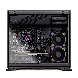 Skytech Gaming Azure Gaming PC Desktop – Intel Core i5 12600K 3.7 GHz, RTX 3060 Ti, 1TB NVME SSD, 16G DDR4 3200, 650W Gold PSU, AC Wi-Fi, Windows 10 Home 64-bit