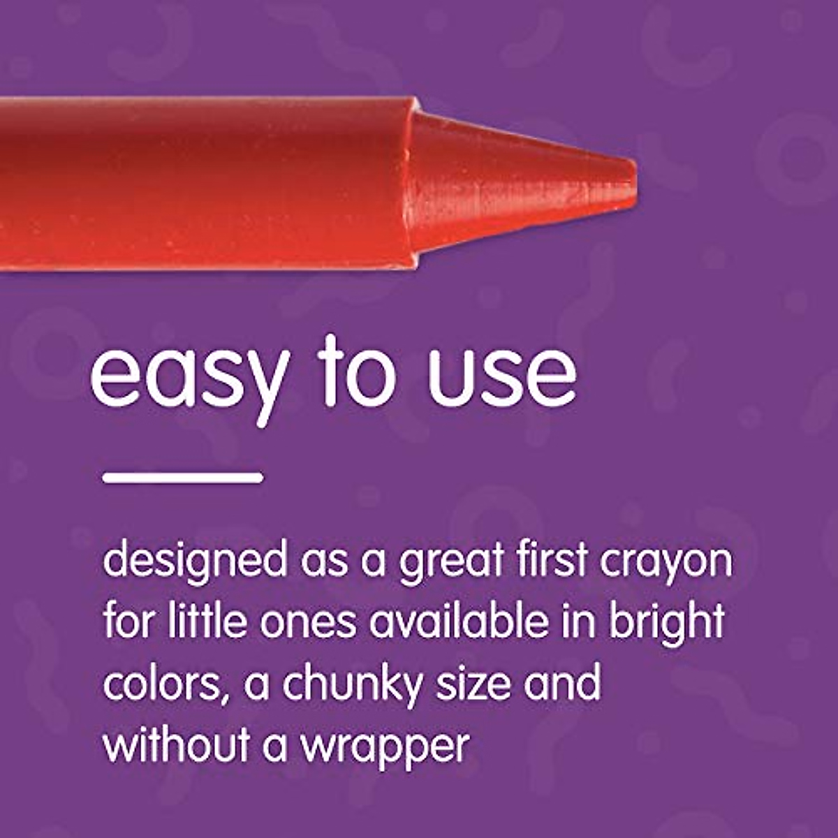 Colorations Chubby Crayons for Kids Set of 200 Rainbow Crayons Classroom Supplies (2-11/16"L x 9/16"Dia Each), Toddler Crayons, Bulk, Washable, Non-Toxic, Jumbo