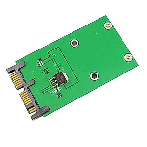 TOPSUKE mSATA Mini PCI-E SSD to 1.8inch microSATA 7+9 16pin Convert Adapter Add on Cards PCBA for SSD Hard Disk