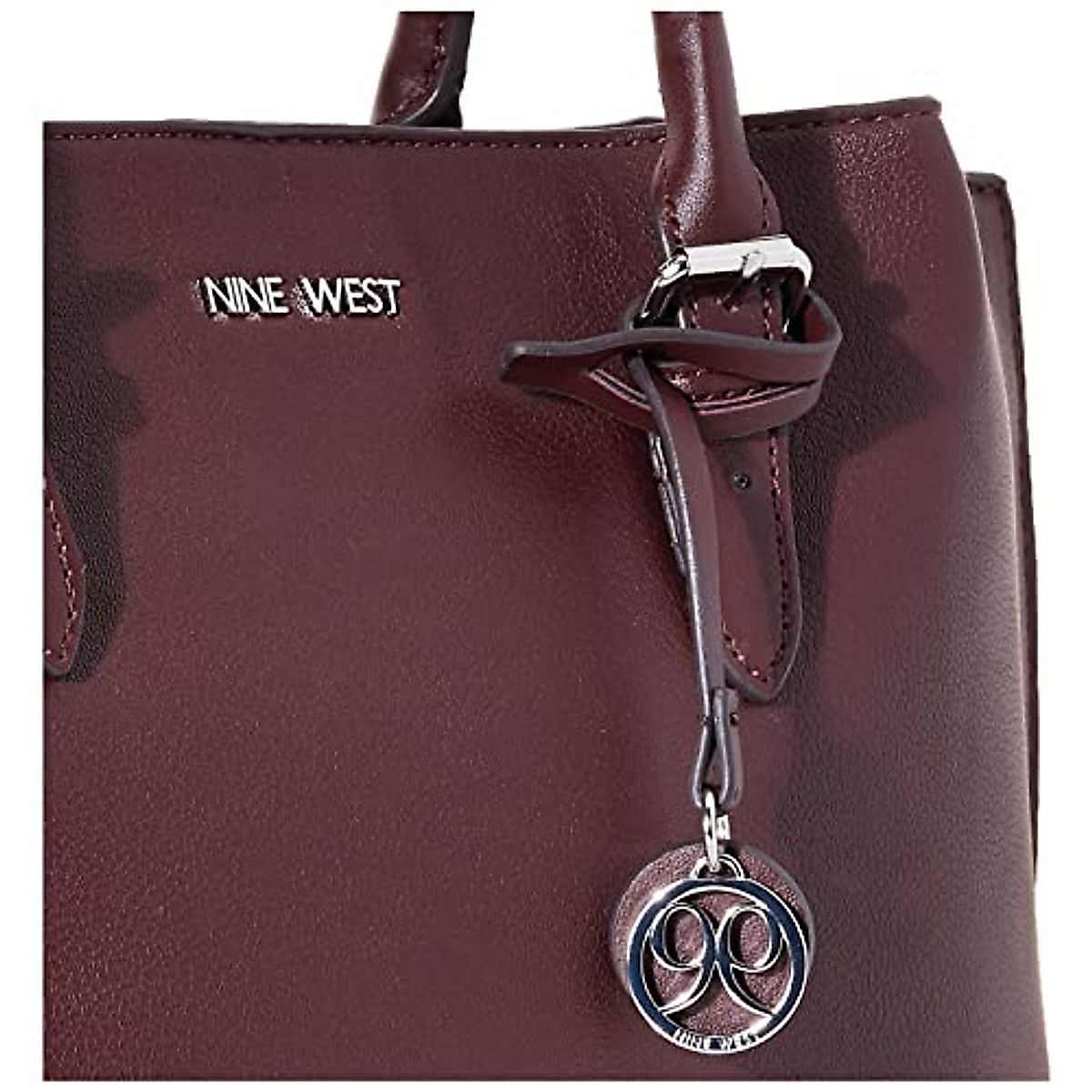 Nine West Doralia Satchel Merlot One Size