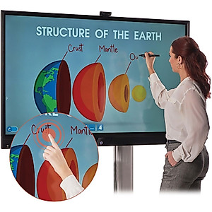 Tripp Lite Interactive Flat-Panel Touchscreen Display with PC, 4K @ 60 Hz, UHD, 65 in. (DMTP65OPS)