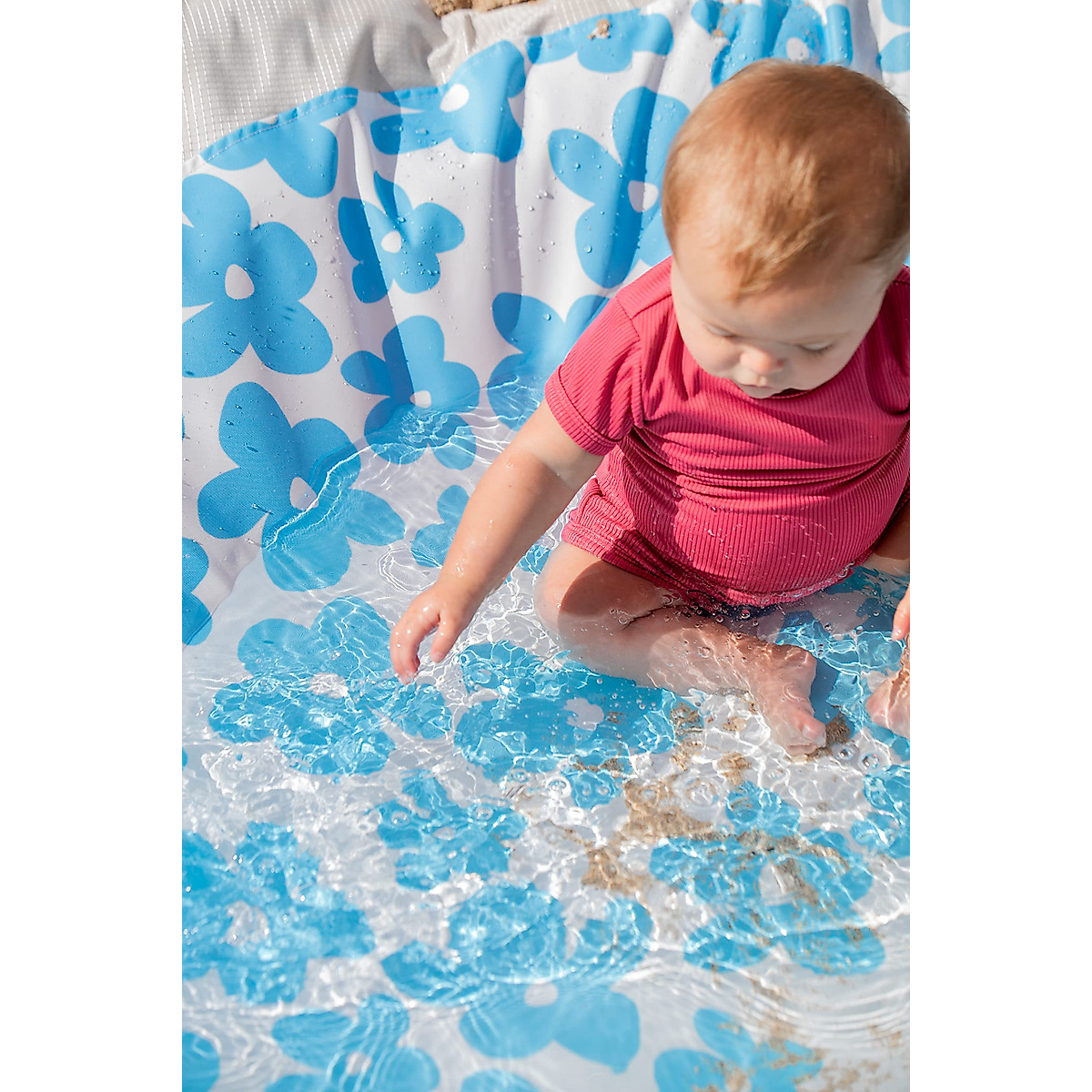Beach Puddle Flexible Kids Beach Pool (Blue)
