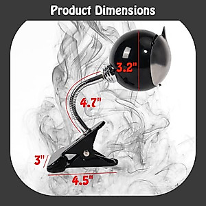 AIWFL Ash Tray with Lids, Windproof, Cigarette Ash Tray for Indoor or Outdoor Use，Ash Holder, Desktop Ash Tray for Home Office Decoration(Black)