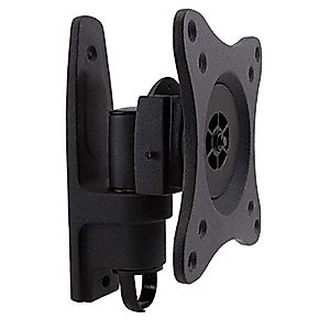 Monoprice Select Series Full-Motion Articulating TV Wall Mount Bracket - for TVs 13in to 27in Max Weight 33 lbs VESA Patterns Up to 100x100 Rotating, Black