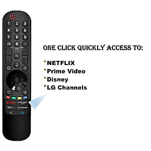 Universal for LG Magic Remote Control MR22GA MR21GA, Compatible with LG LED OLED LCD 4K 8K UHD Smart TV (No Voice Search, No Pointer Function)
