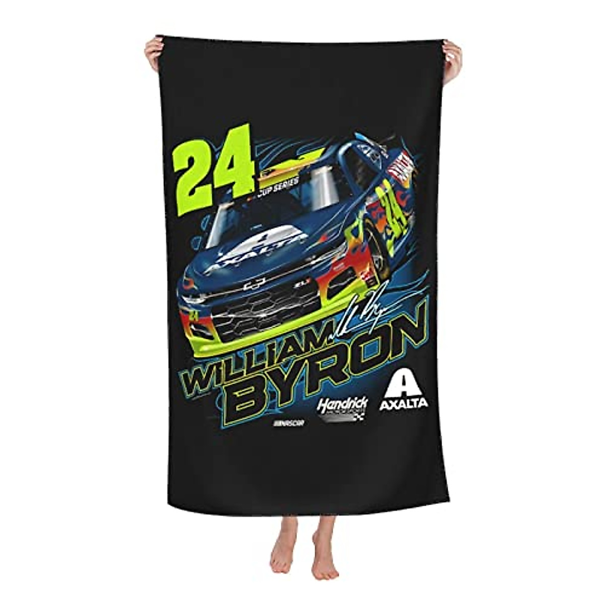 ASFRSH William Byron 24 Large Bath Towel Absorbent Quick Dry Beach Shawl Towels Blanket Pool Swim Bathroom Home Unisex 52x32 in