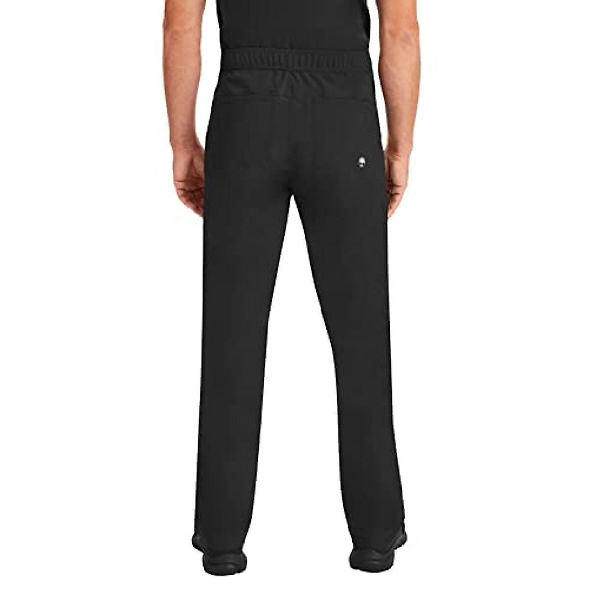 Healing Hands 6 Pocket Mens Scrubs Pant HH360 9171 Noah Cargo Scrub Pant for Men Full Elastic with Drawstring Black MSH