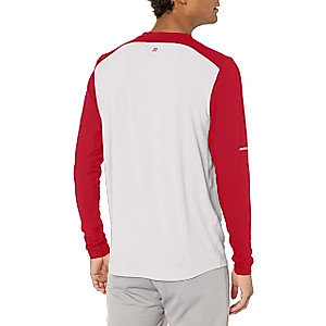 Marucci Men's New School Long Sleeve TEE RED