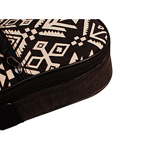 MUSIC FIRST Canvas Vintage style 23/24 inch Concert "Aztec" Ukulele case ukulele bag ukulele cover
