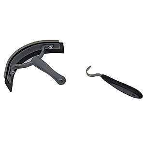 Premium Horse Grey Grooming Kit | 9 Piece Durable Hair groomer Brush Set