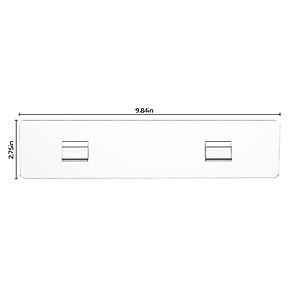 2 Pcs Adhesive for HBlife Shower Caddy, Strong Waterproof Adhesive Strip with Hooks for All HBlife Shower Shelves, Bearing 20 lbs