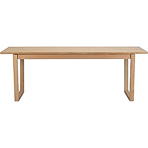 'Giddings' Dining Table. All solid Hardwood. Highest quality on Amazon.