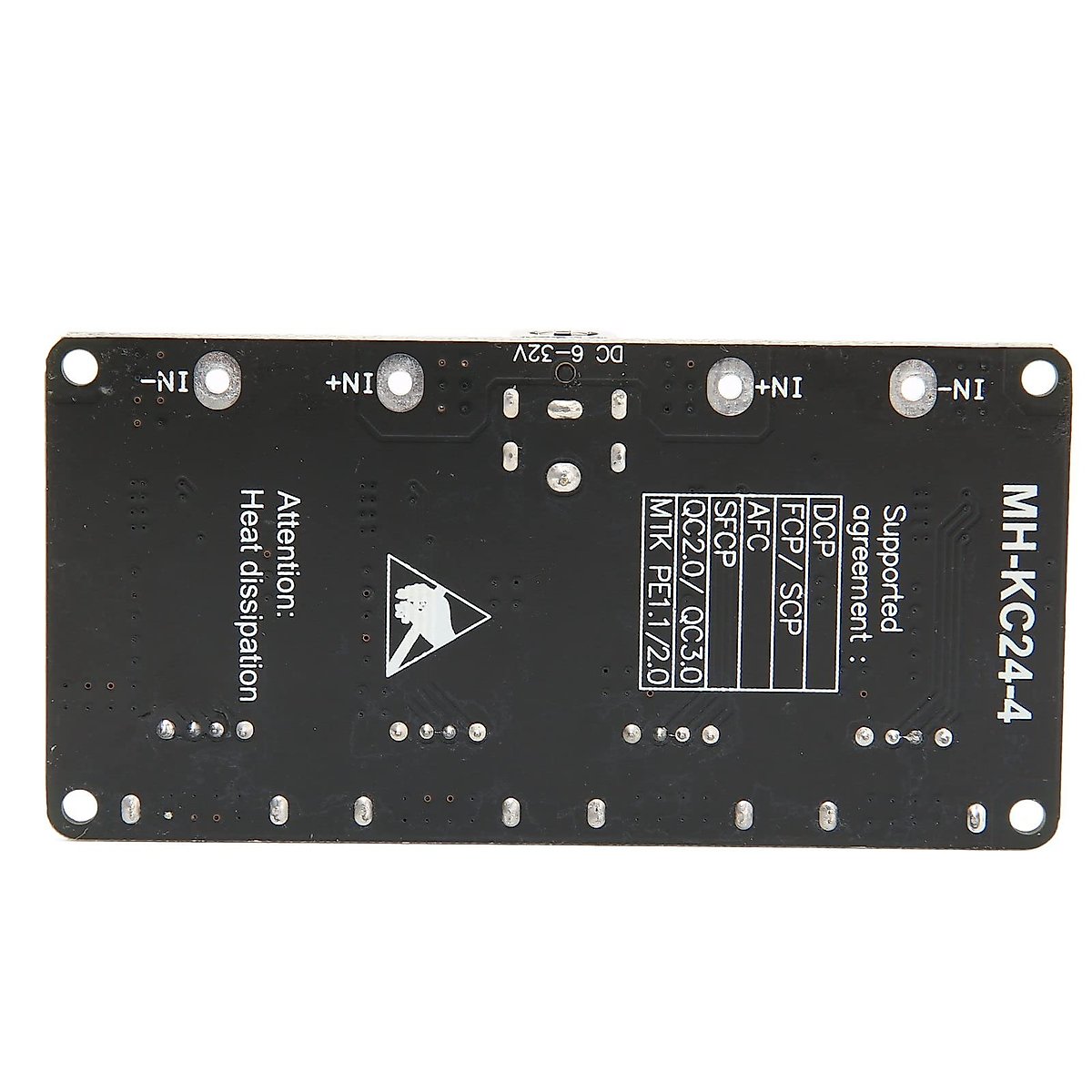 4 Way Charging Module 4 Way Fast Module 12V 24V to QC3.0 Power Module USB Phone Charging Converter Board Charging Power Converters
