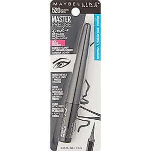 Maybelline New York Master Precise Ink Metallic Liquid Liner, Galactic Metal, 0.06 Fluid Ounce