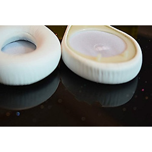 Replacement Earpads Ear Cushion Covers for Monster Diamond Tears Headphone (White)