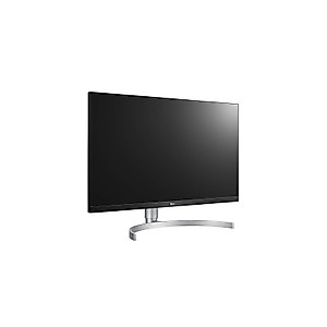 LG 27UN850-W 27" 4K (3840x2160) 144Hz 5ms IPS FreeSync Monitor, Silver (Renewed)