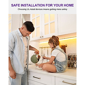 HitLights LED Strip Lights Warm White 3000K, 16.4ft High Density Tape Light, UL-Listed, 600 LEDs, 300Lm/ft, 12V Flexible Dimmable Rope Lights for Bedroom, Kitchen, Cabinet (Power Source Not Included)