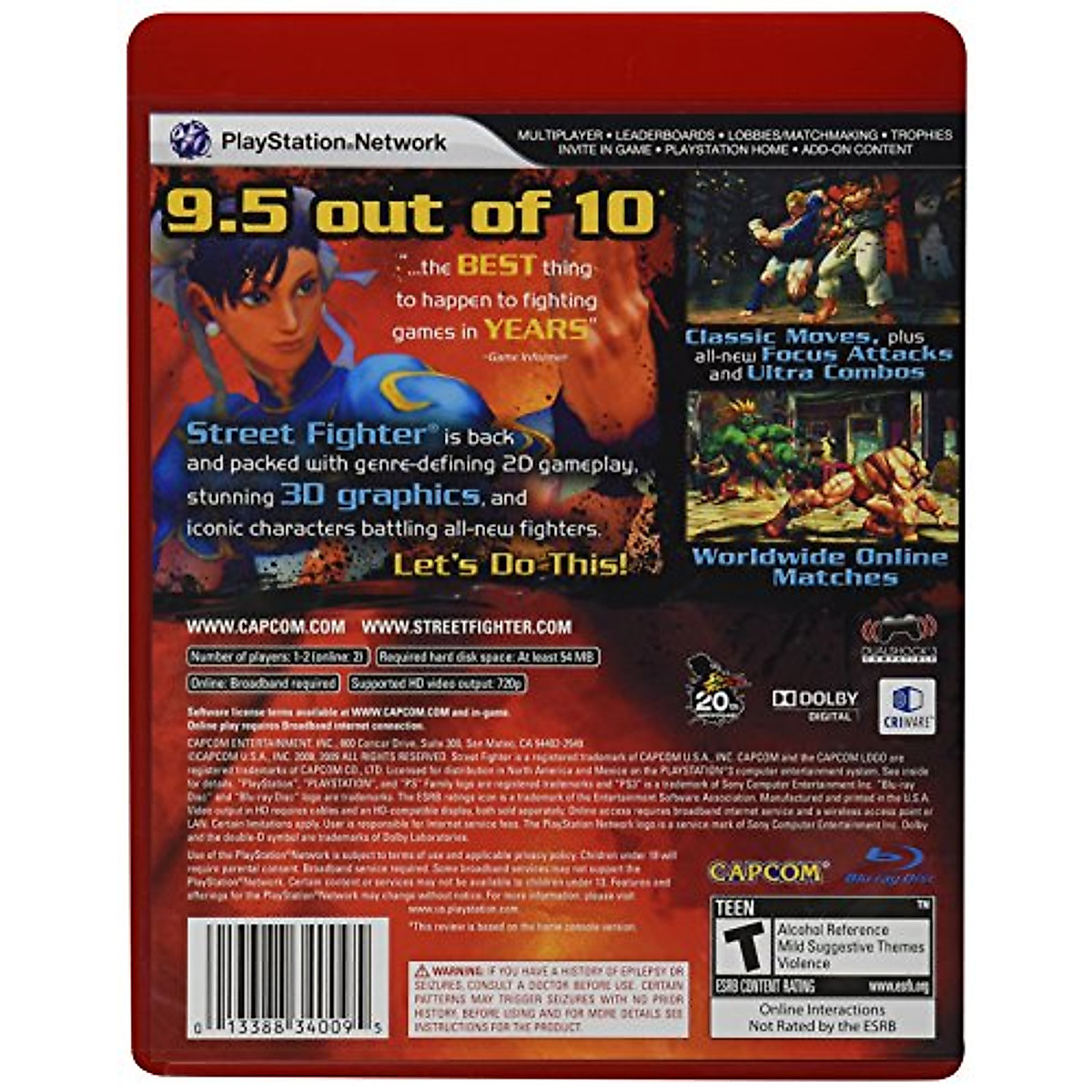 Street Fighter IV - Playstation 3