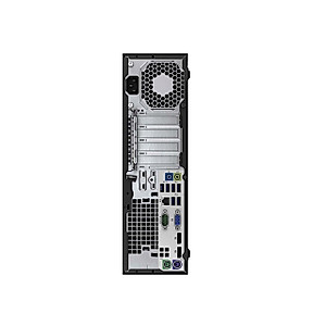 HP EliteDesk 800 G2 SFF Desktop PC Intel i7-6700 up to 4.00GHz 32GB New 1TB NVMe SSD + 2TB HDD Built-in WiFi AC1200 HDMI BT Dual Monitor Support Wireless Keyboard and Mouse Win10 Pro (Renewed)