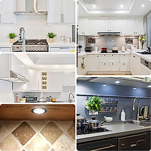 G4 LED Bulb 12V, HengBo Daylight White 6000K G4 JC Bi Pin Base 20 Watt Halogen Bulb Replacement Light Bulb for Under Cabinet, Range Hood, Stove Light (Pack of 10)