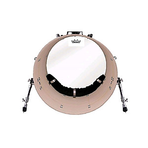 Remo Hardware Package, Bass Muffle Strip, Black, For 18" Diameter Drum