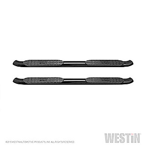 Westin 21-23255 Pro Traxx 4 Oval Nerf Step Bars fits 2007-2021 Tundra CrewMax Black 1 Pair