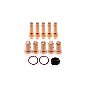 PKG-13 Plasma XT30 XT40 Torch Consumables for Miller Spectrum 375 625 X-TREME Cutter 249928 Tip 249926 Electrode 249969 O-Ring Swirl Ring