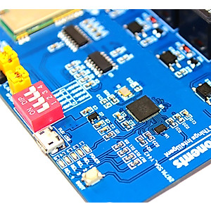 GatePi 4 Channel - LoRa Based Relay Board 4 Channel Relay with LoRa Module Based on Raspberry Pi 2040 Smart Data Transmission LoRa Module, Transmission up to 5 KM (915MHz)