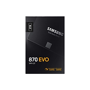 Samsung Electronics 870 EVO 2TB 2.5 Inch SATA III Internal SSD (MZ-77E2T0B/AM)