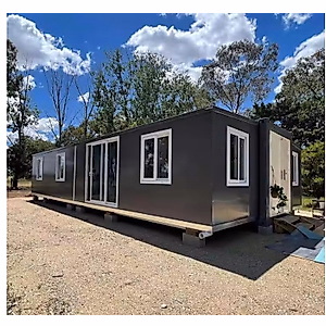 Generic Grande Portable 40ft prefab Homes Expandable Container House for Sale. (Grey, White, Customize, 40ft)