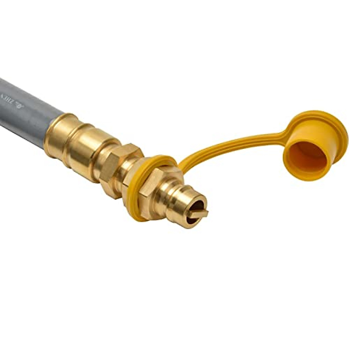 only fire 12 Ft 3/4" ID Natural Gas Hose with Quick Connect/Disconnect Fittings for NG/LP Propane Appliances,Grill,Generator,Patio Heater,Pizza Oven,etc.