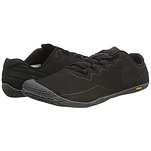 Merrell Men's Vapor Glove 3 Luna Leather Sneaker, black, 10 M US
