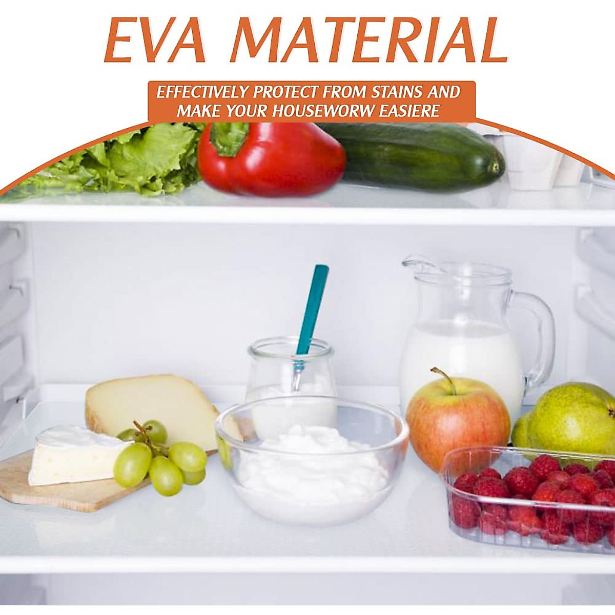 foci cozi,17.7Inch X 32.8FT Shelf Liner,Drawer Liner,Contact Paper for Cabinets,Refrigerator Liners,White