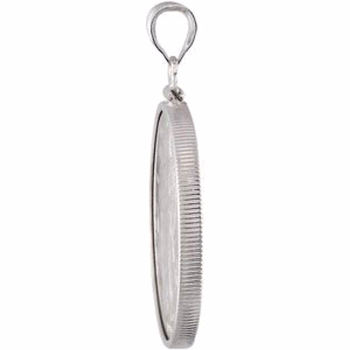 Bonyak Jewelry Sterling Silver Walking Liberty 1/2 Dollar Coin Pendant