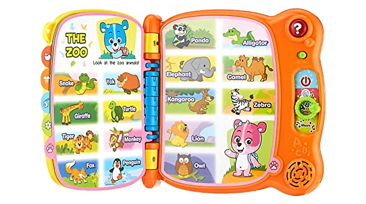 VTech Touch & Teach Word Book: Learn 100+ Words & ABCs