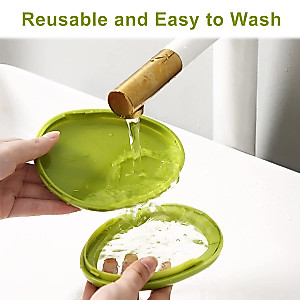 4PCS Fruit and Vegetable Storage Containers For Refrigerator Reusable Food Containers Airtight Veggie Crisper Sealed Box Saver Fresh Keeper for Cut Lemon, Sliced Onion, Half Avocado Tomato Garlic