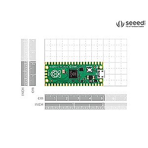 Seeed Studio Raspberry Pi Pico Flexible Microcontroller Board Based on The Raspberry Pi RP2040 Dual-core ARM Cortex M0+ Processor for Gamecube, 1pc.