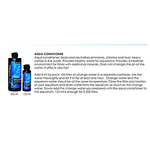 Crystalpro-Aqua Clear Aquarium Water Clarifier 4.22 Oz Bundle with Aqua Conditioner Aquarium Water Conditioner to Treat Tap Water 4.22 Oz for Freshwater Aquariums and Fish Ponds