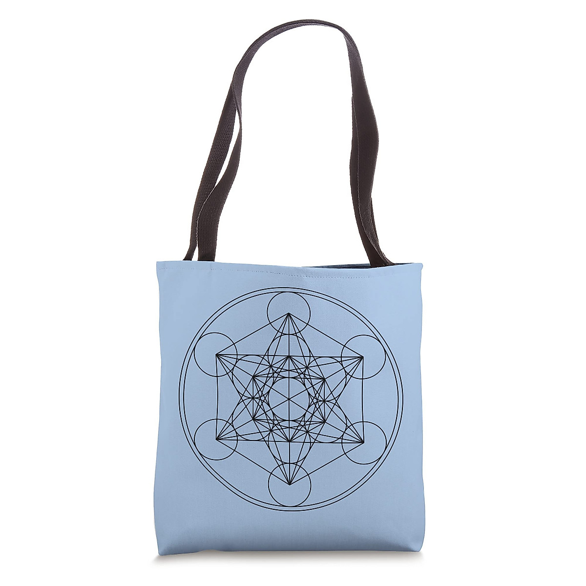 Sacred Geometry Symbol Yoga Spirituality Math Metatron Zen Tote Bag