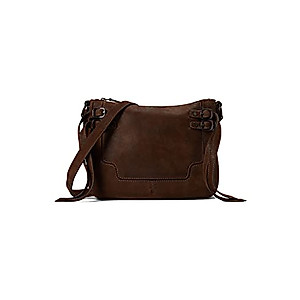 Frye Brooke Suede Crossbody Cognac One Size