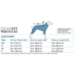 Kurgo Dog Onesie Body Warmer | Bodysuit for Dogs | Recovery Suit | Pet Pajamas | Reduce Anxiety | Contains Shedding | Leash Opening | Reflective | Stowe Base Layer | Heather Black/Grey (Small)