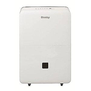 Danby DDR050BJPWDB / DDR050BJPWDBMERF / DDR050BJPWDBMERF 50 Pint White DoE Dehumidifier with Pump Recertified