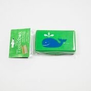 Tissuebox by Uber Mom Green Whale