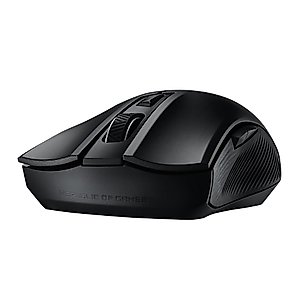 ASUS ROG Strix Carry Ergonomic Optical Gaming Mouse with Dual 2.4 GHz/Bluetooth Wireless Connectivity, 7200-DPI Sensor and ROG-Exclusive Switch Socket Design