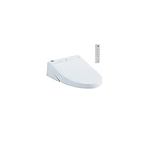 Toto TSW3084T4001 Washlet+ C5 Elongated Soft Close Bidet Seat